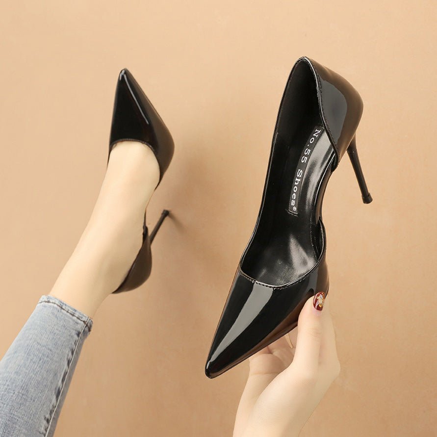 OL Office Pointed Toe Basic High Heels – Elkaliy